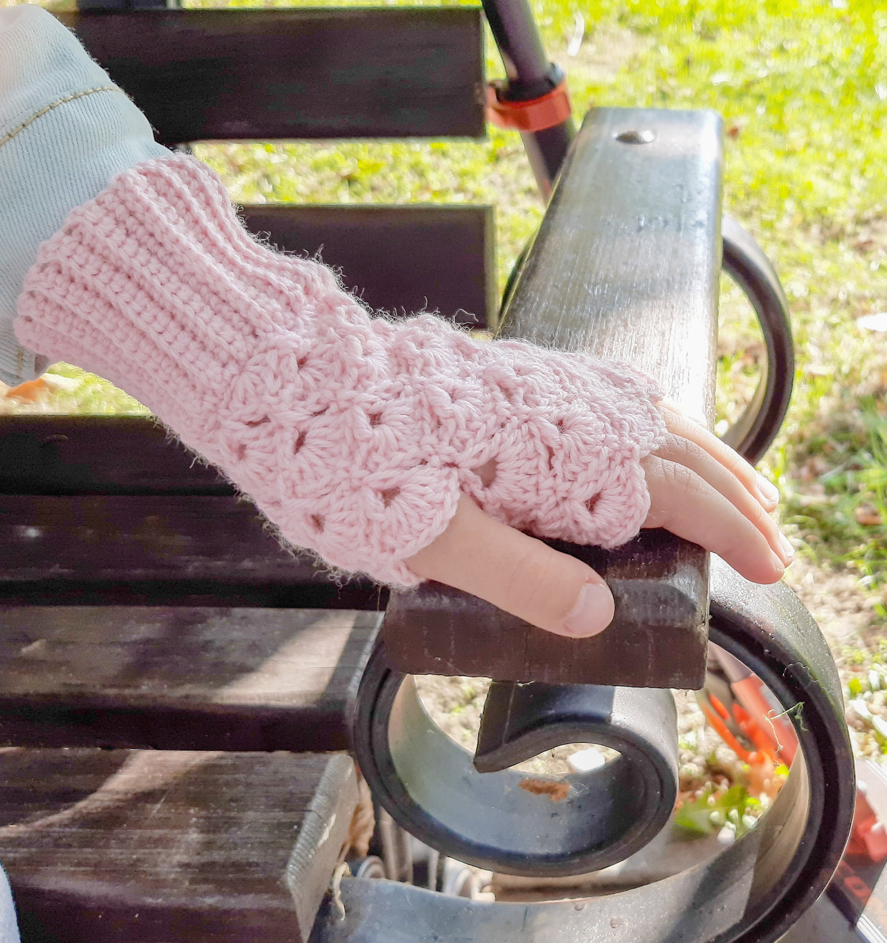 Fingerless Gloves Crochet Pattern. How to Crochet Fingerless - Etsy