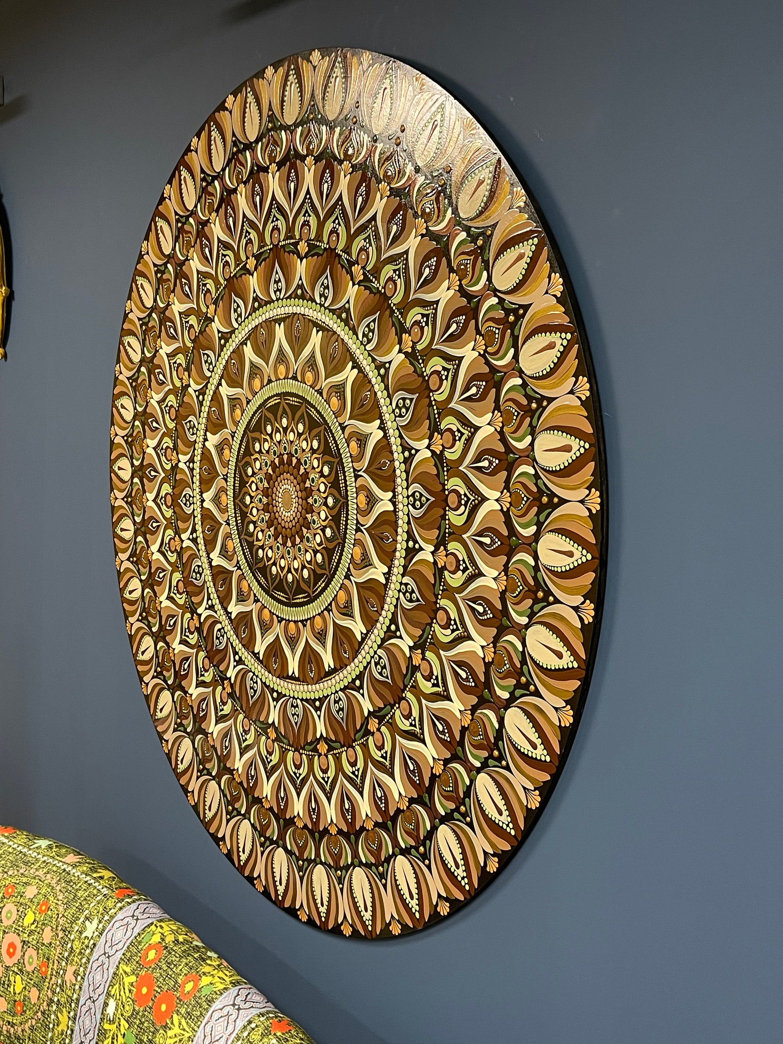 3.30x3.30 Ft Marvellous Mandala, Handmade Mandala,gift for Lover,gift ...