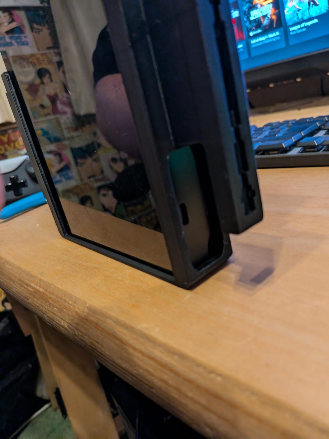 Legion Go Vertical Controller Mount // 3DS Emulation // Pinball/shmup ...