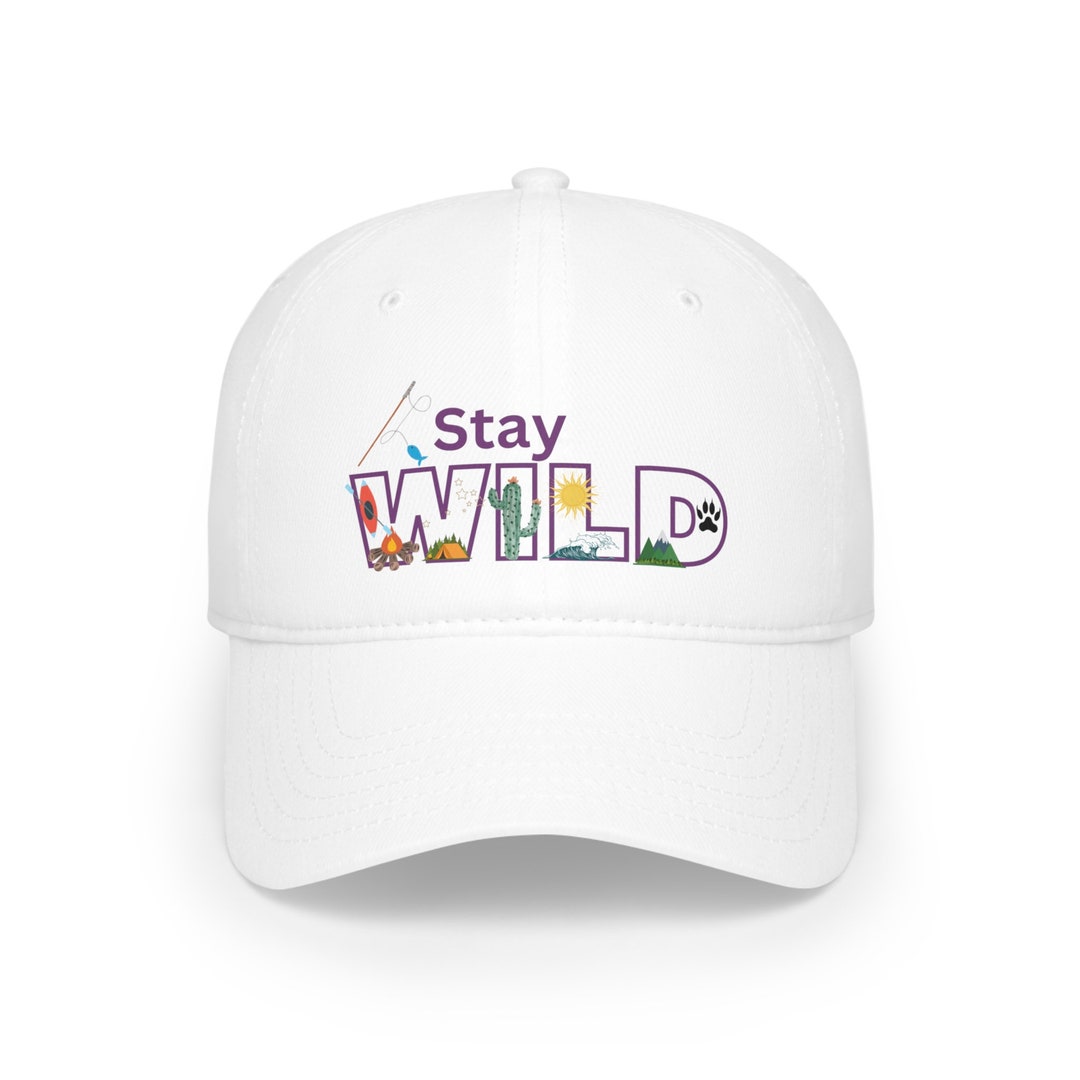 Stay Wild Baseball Cap - Adventure-ready Outdoor Hat - Etsy