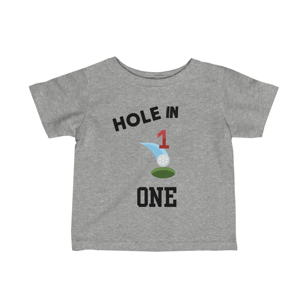 Hole in One! Golf Themed 1st Birthday Shirt - Fun Golfing Party Tee - Etsy