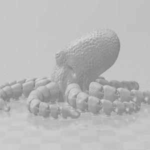 Octopus 3D STL FILES (ORGİNAL) - Etsy