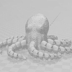 Octopus 3D STL FILES (ORGİNAL) - Etsy