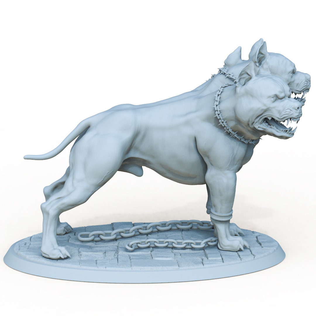 3 Headed Pitbull 3D STL FILES (ORGİNAL) - Etsy