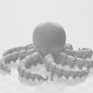 Octopus 3D STL FILES (ORGİNAL) - Etsy