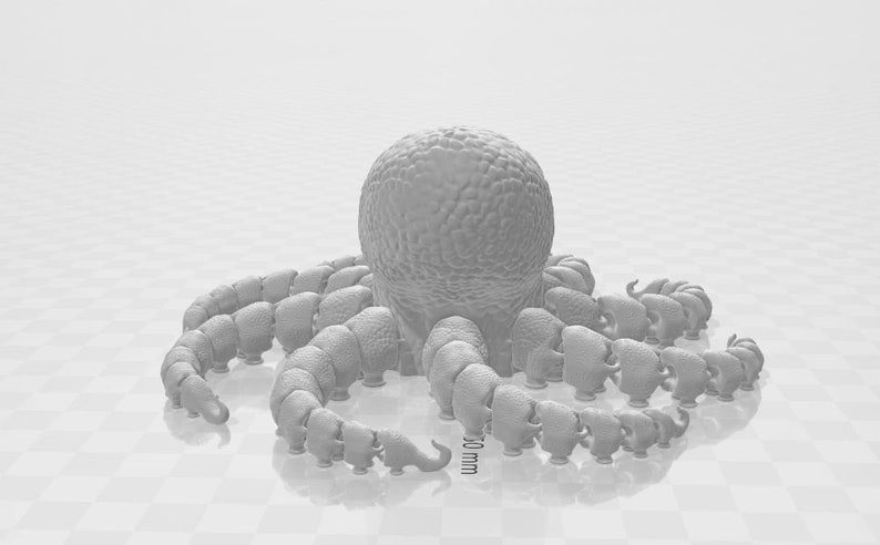 Octopus 3D STL FILES (ORGİNAL) - Etsy