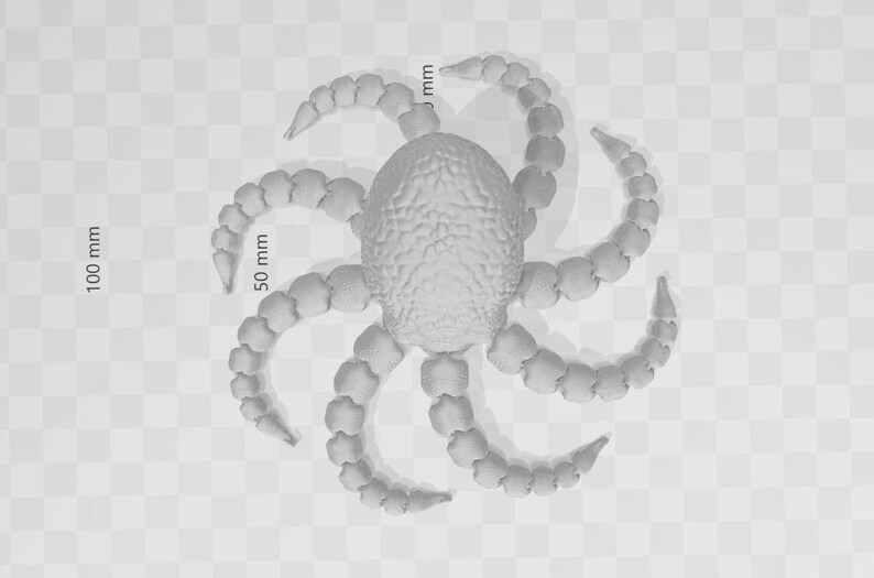 Octopus 3D STL FILES (ORGİNAL) - Etsy