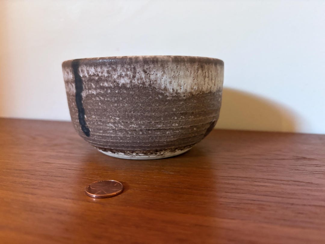 Mccarty Pottery (merigold, MS) Vintage Nutmeg and Charcoal ‘river’ Mark ...
