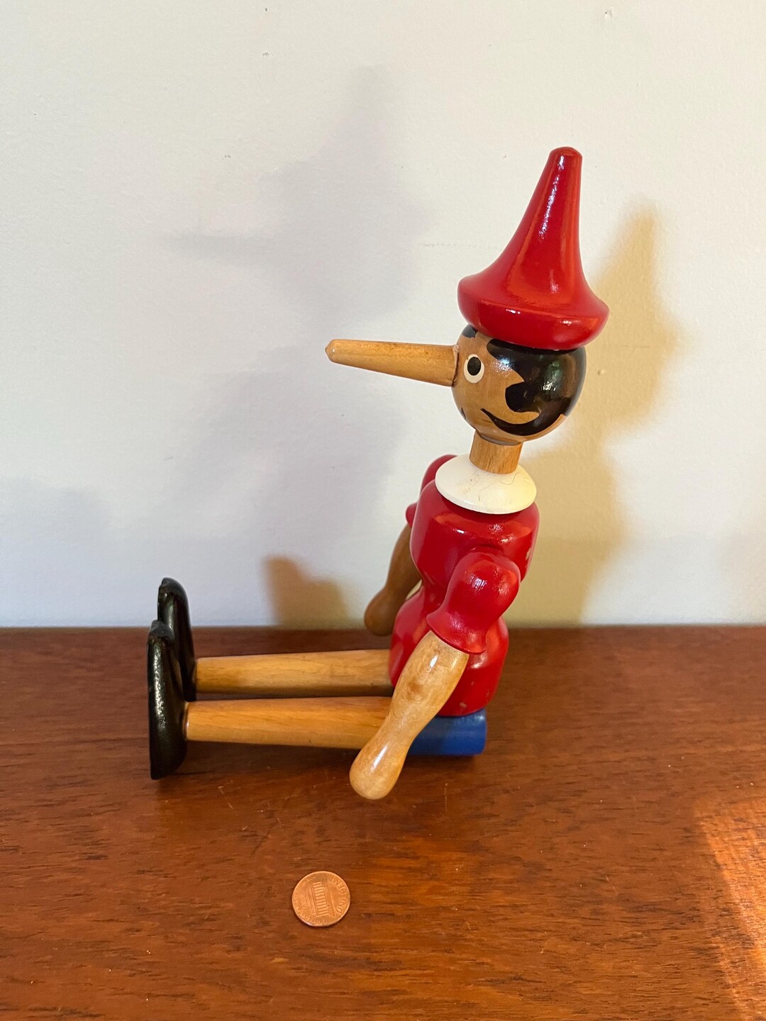 Galetti (giocattoli Brevettati) Vintage Italian Wood Pinocchio Jointed ...