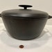 Copco Vintage D3 Black Cast Iron Cooking Pot With Lid Michael Lax ...