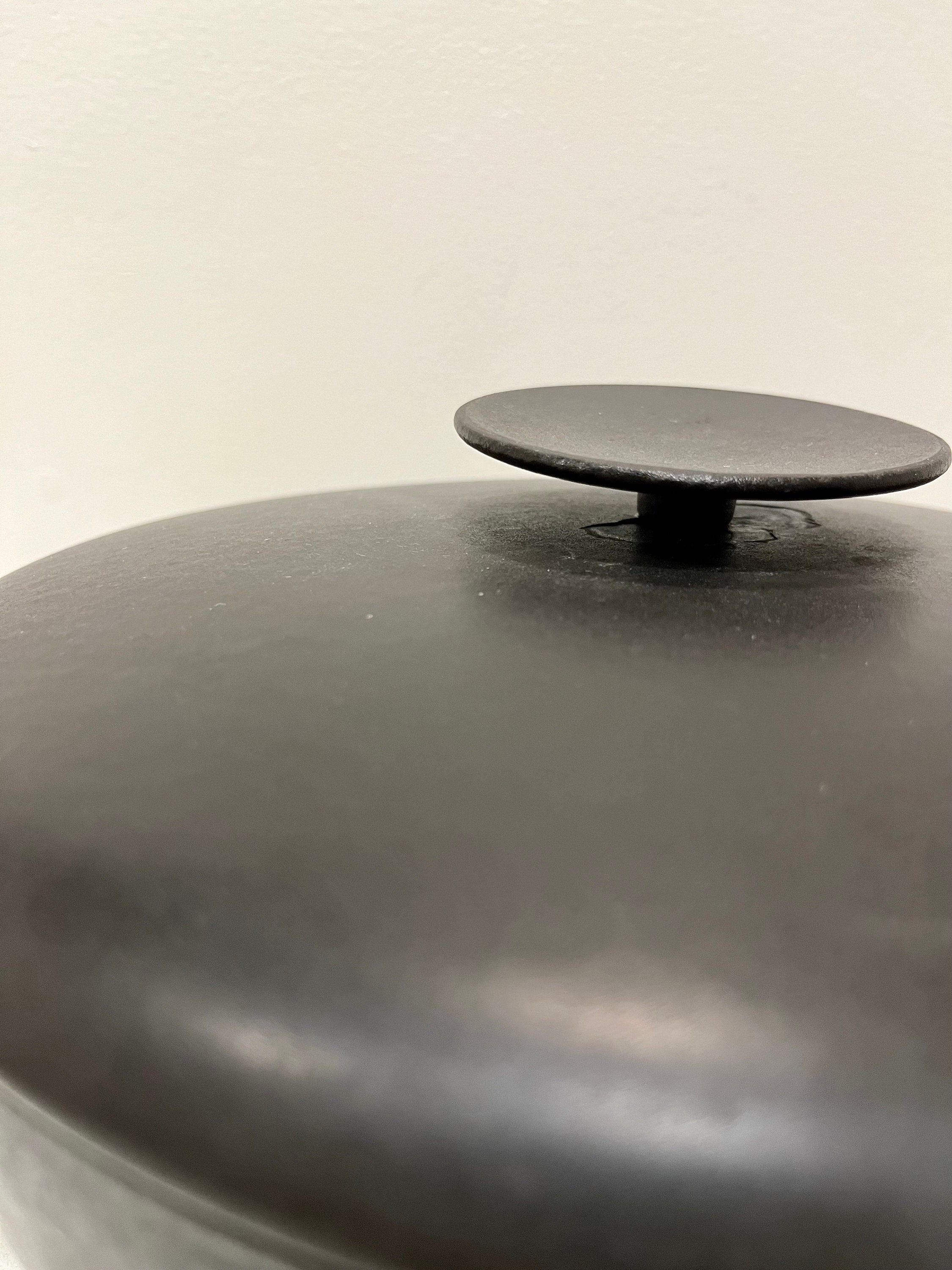 Copco Vintage D3 Black Cast Iron Cooking Pot With Lid Michael Lax ...