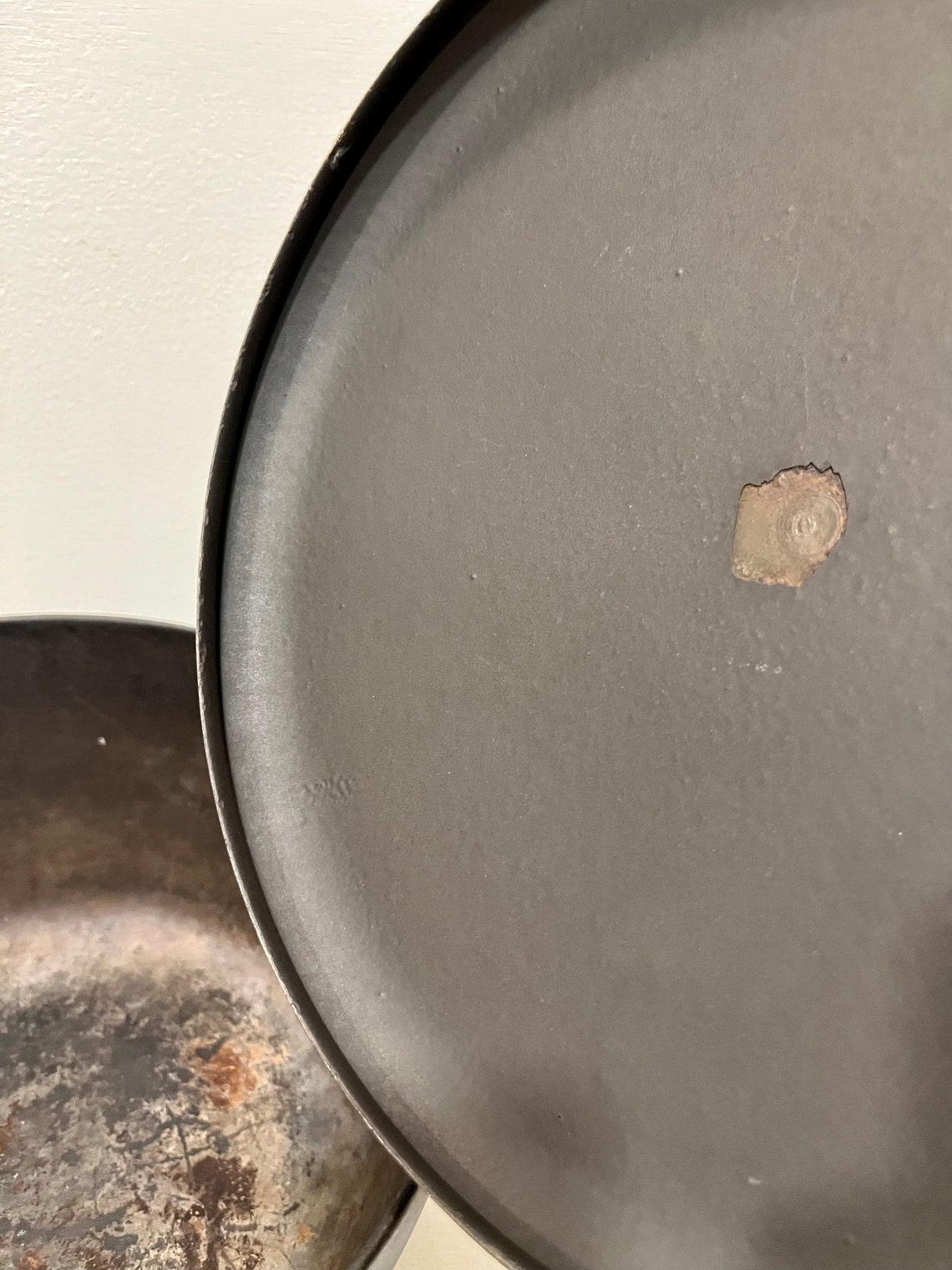 Copco Vintage D3 Black Cast Iron Cooking Pot With Lid Michael Lax ...