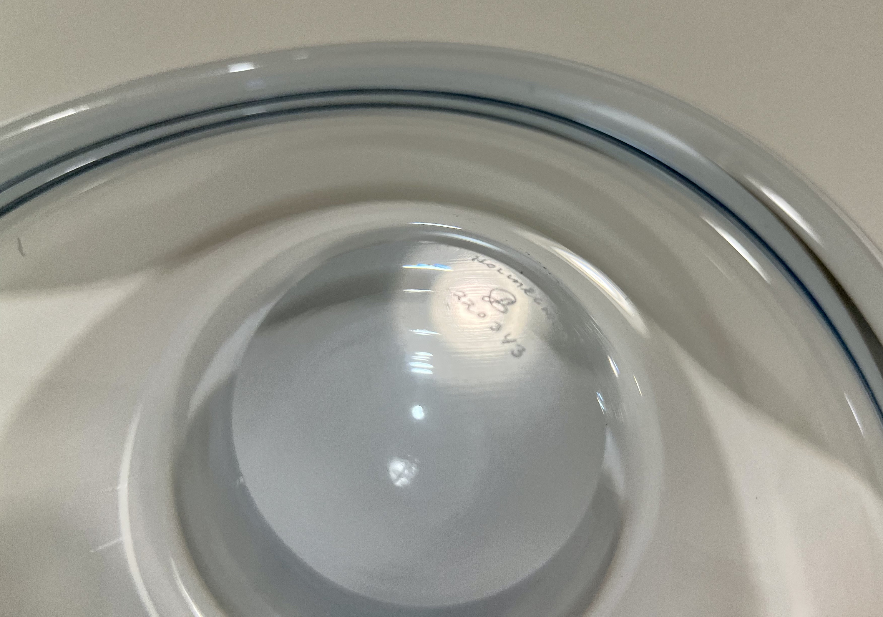 Holmegaard per Lutken Designed Medium-sized 9 Long Vintage Art Glass ...