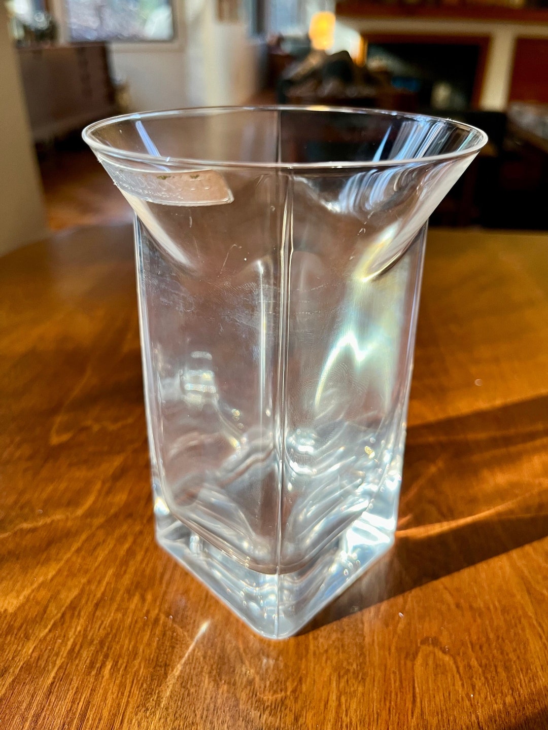 Dansk Designs France Vintage Forum Pattern Glass Vase by Jens ...