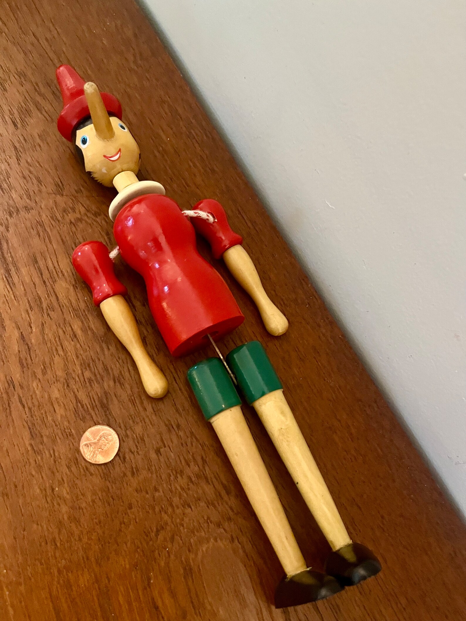 Galetti giocattoli Brevettati Vintage Italian Wood Pinocchio Jointed ...