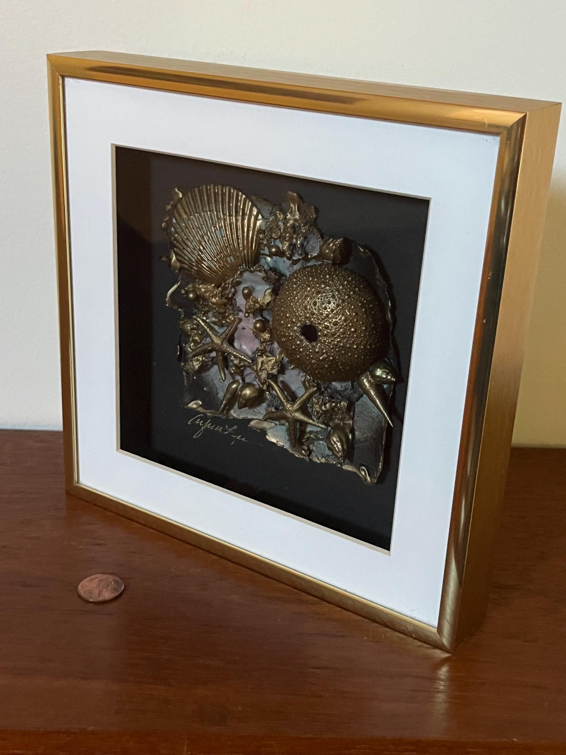 Alfred Lee 3D Paper Op-art Sculpture - Urchin, Sea Stars, Shells ...