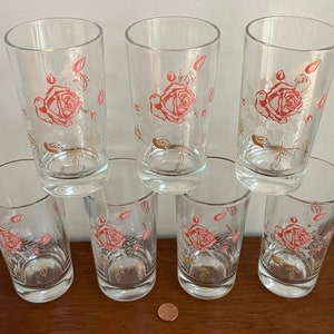 Melmac Dinnerware (boonton) Vintage Set of 7 Petite Water Glasses ...