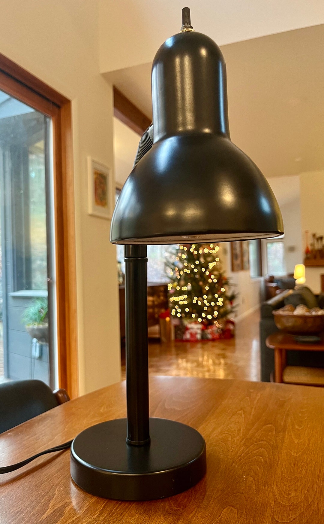 Gooseneck Vintage Matte Black Table or Desk or Task Lamp Modern Mcm Midcentury Modern - Etsy