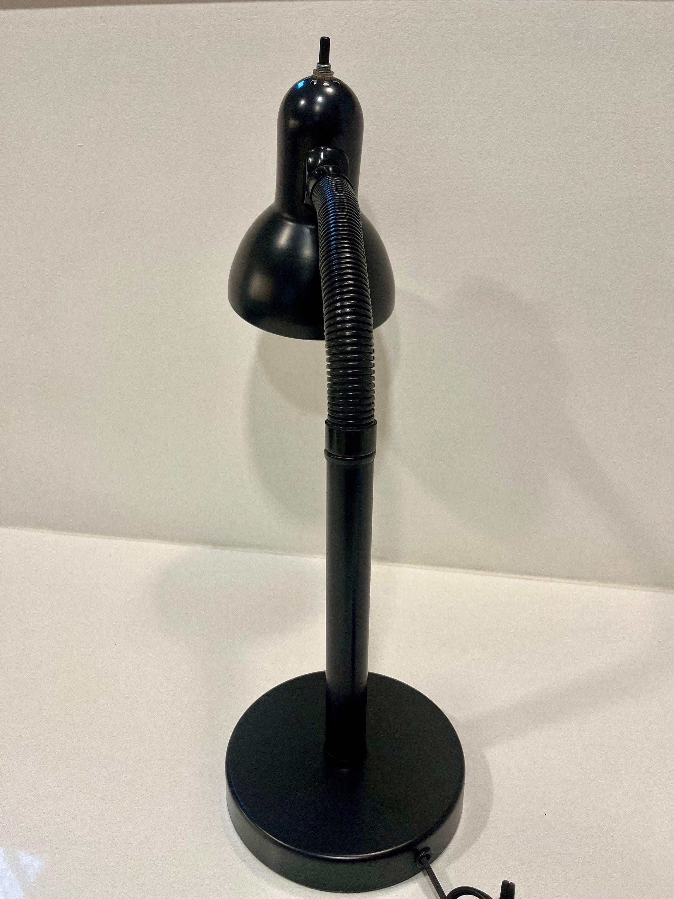 Gooseneck Vintage Matte Black Table or Desk or Task Lamp Modern Mcm Midcentury Modern - Etsy