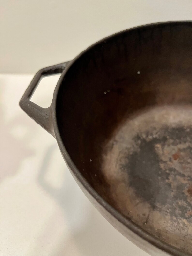 Copco Vintage D3 Black Cast Iron Cooking Pot With Lid Michael Lax ...