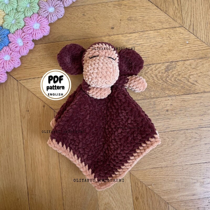 Monkey Lovey - Etsy