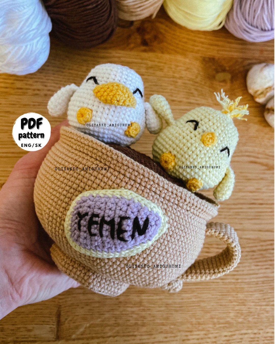 Baby Chick Crochet Pattern Crochet Baby Duck Chick and Duck - Etsy