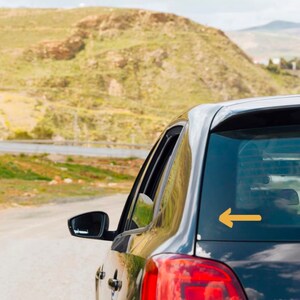 Camino De Santiago Sticker - Classic Yellow Arrow Sticker Small and ...