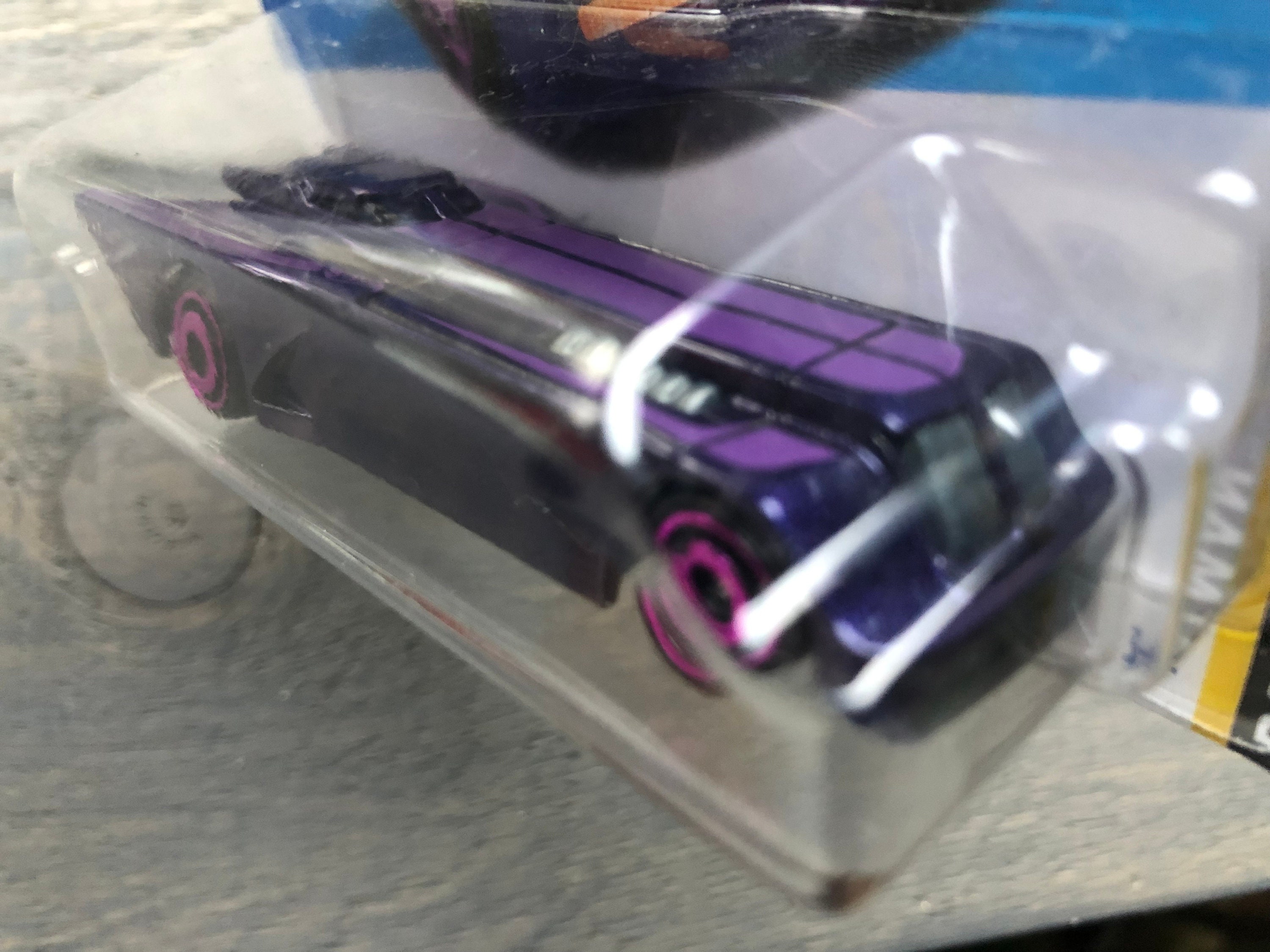 Batman Batmobile Purple Mattel HOT WHEELS Batman Animated Series ...