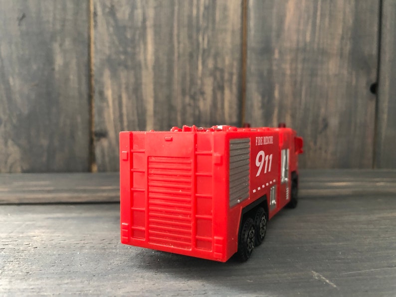 Volvo Firetruck Rescue Red MSZ City Die Cast 1:72 Car Scale - Etsy