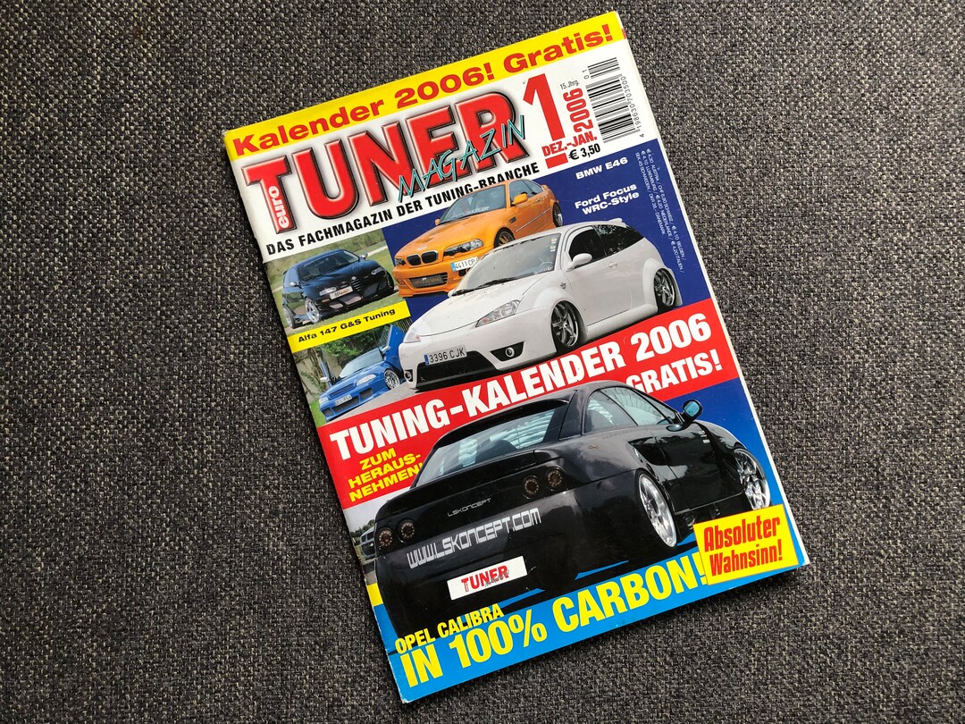 EURO Tuner 2006 December Issue 1 Modified Auto Tuning - Etsy