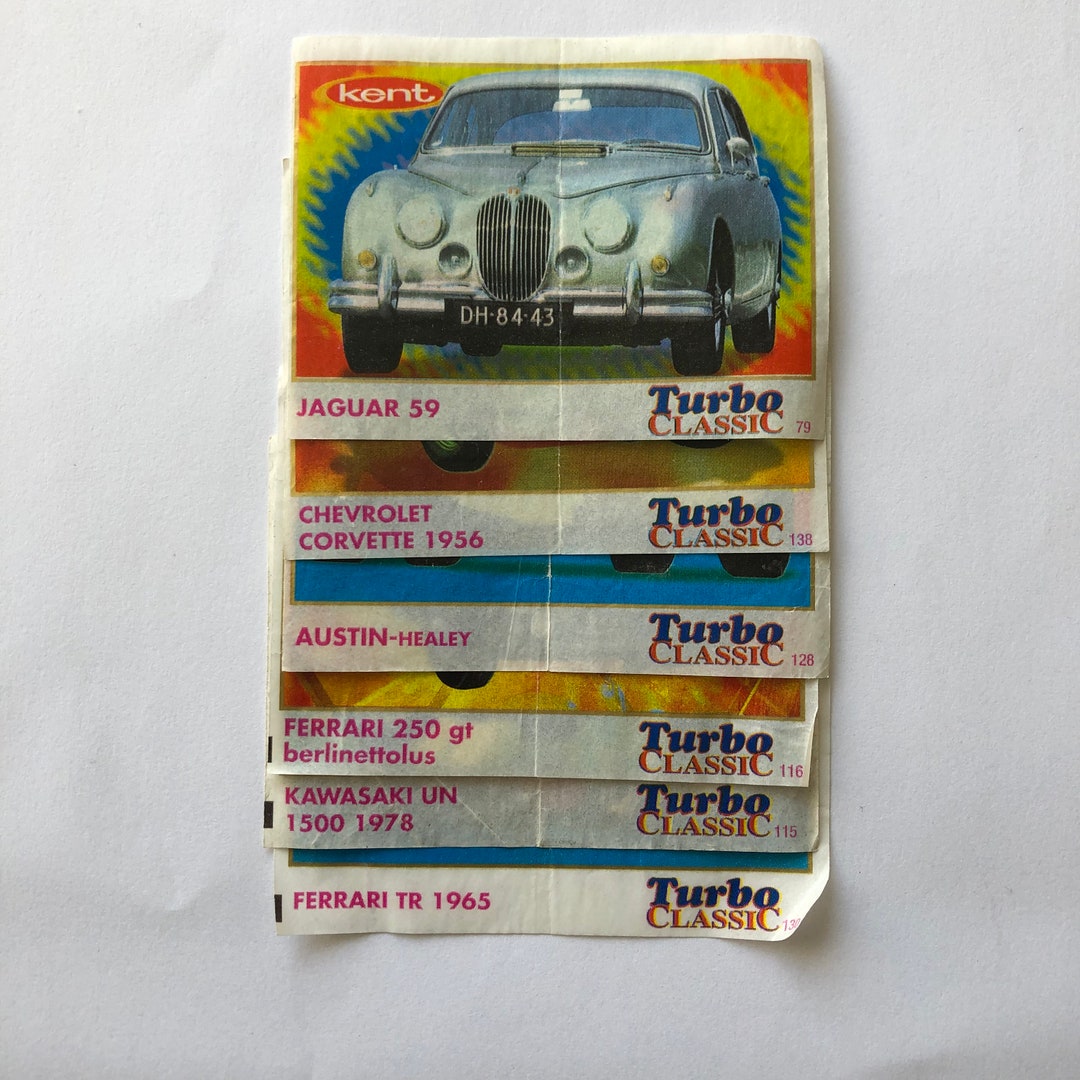 Vintage Chewing Gum KENT TURBO Classic Collectible Tuning - Etsy