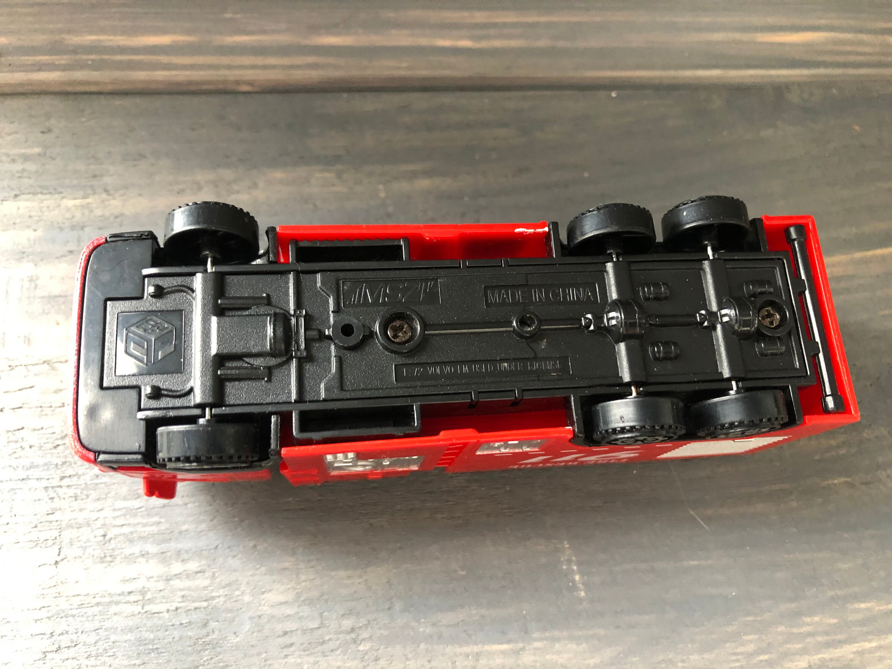 Volvo Firetruck Rescue Red MSZ City Die Cast 1:72 Car Scale - Etsy