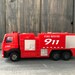 Volvo Firetruck Rescue Red MSZ City Die Cast 1:72 Car Scale - Etsy