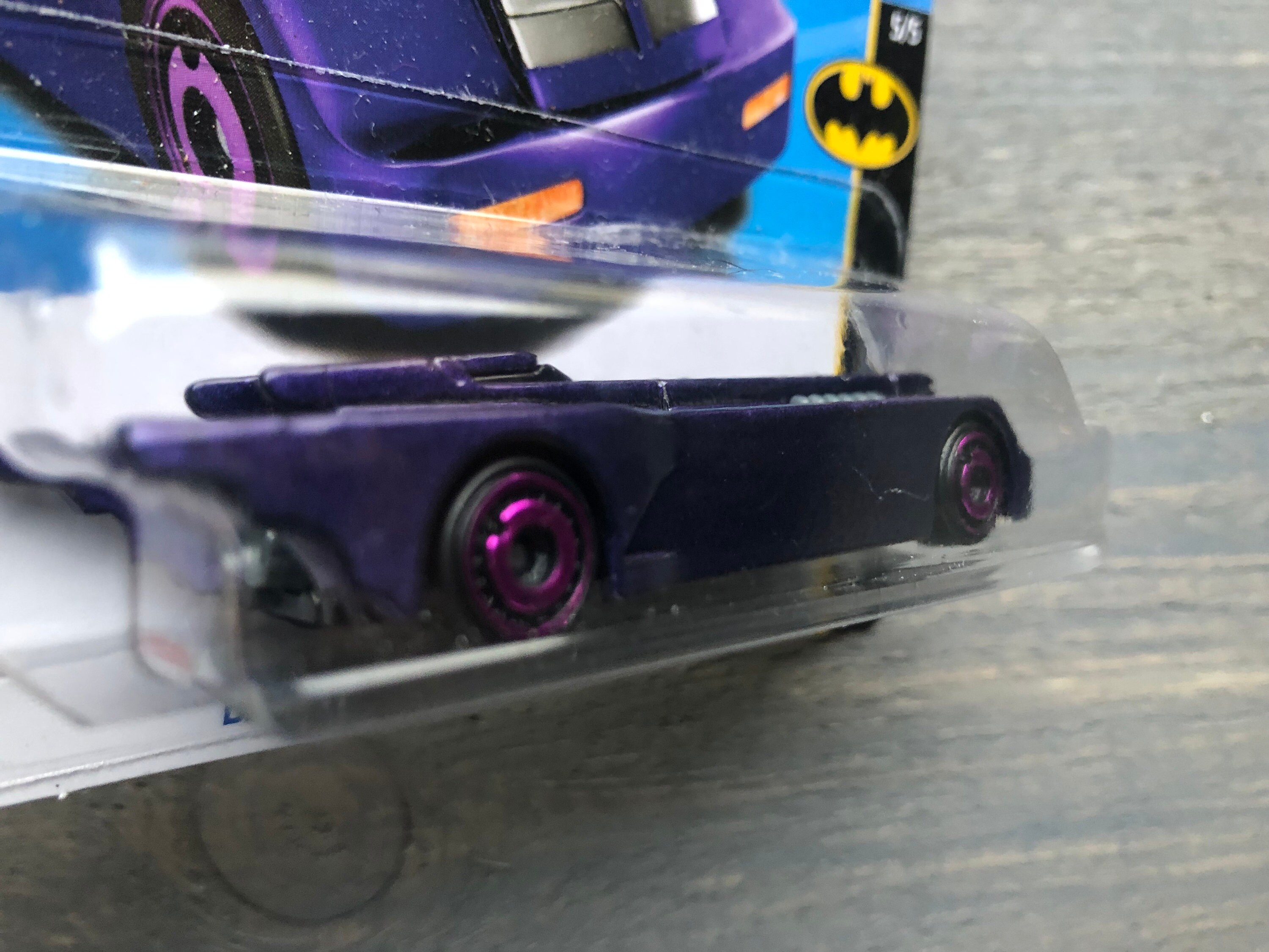Batman Batmobile Purple Mattel HOT WHEELS Batman Animated Series ...