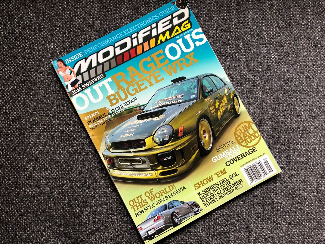 MODIFIED MAG Magazine Magazine 2006 September Issue 9 Modified - Etsy