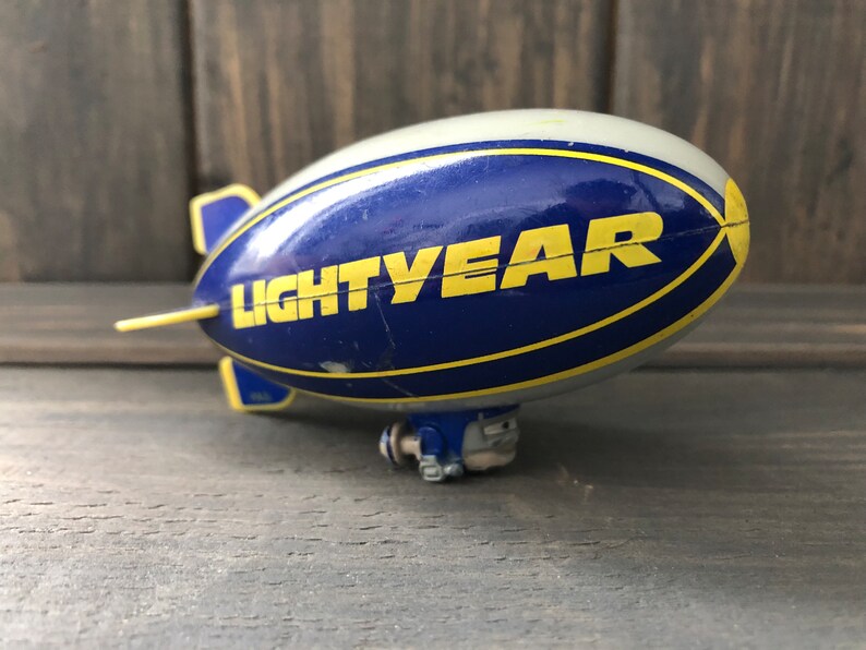 Lightyear Zeppelin Aircraft Aviation DISNEY Pixar Miniature Car Plane ...