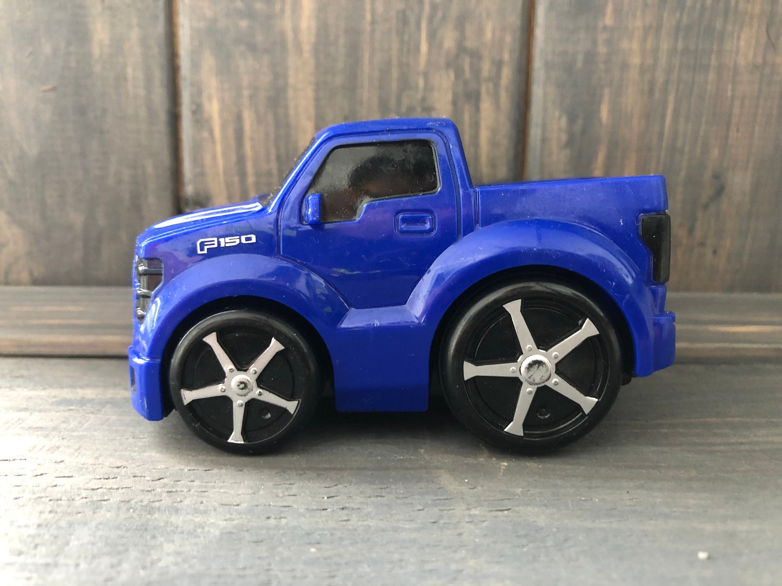 Ford F150 Truck Blue 4x4 Scale Model Collectible Toy Car American ...