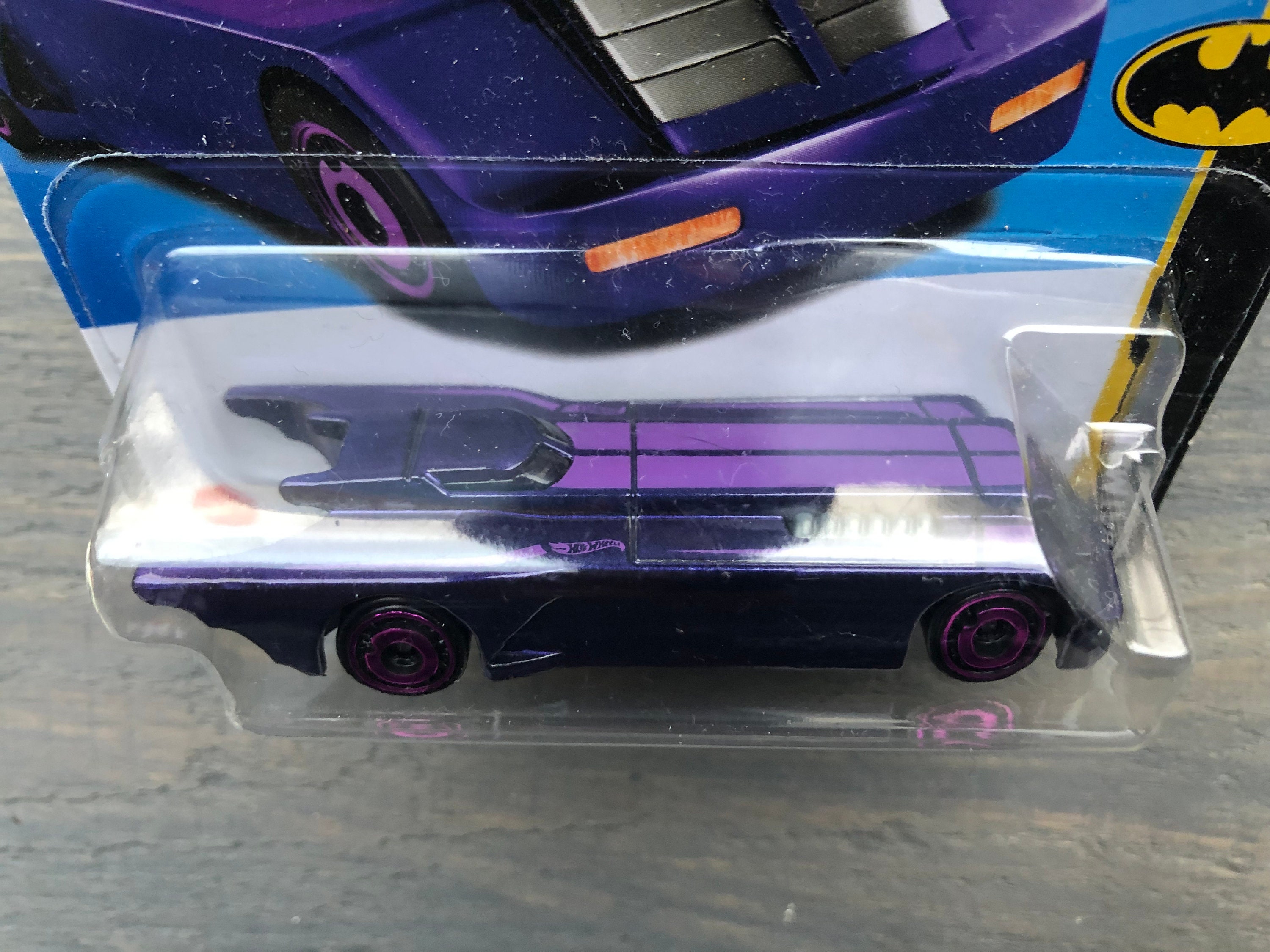 Batman Batmobile Purple Mattel HOT WHEELS Batman Animated Series ...
