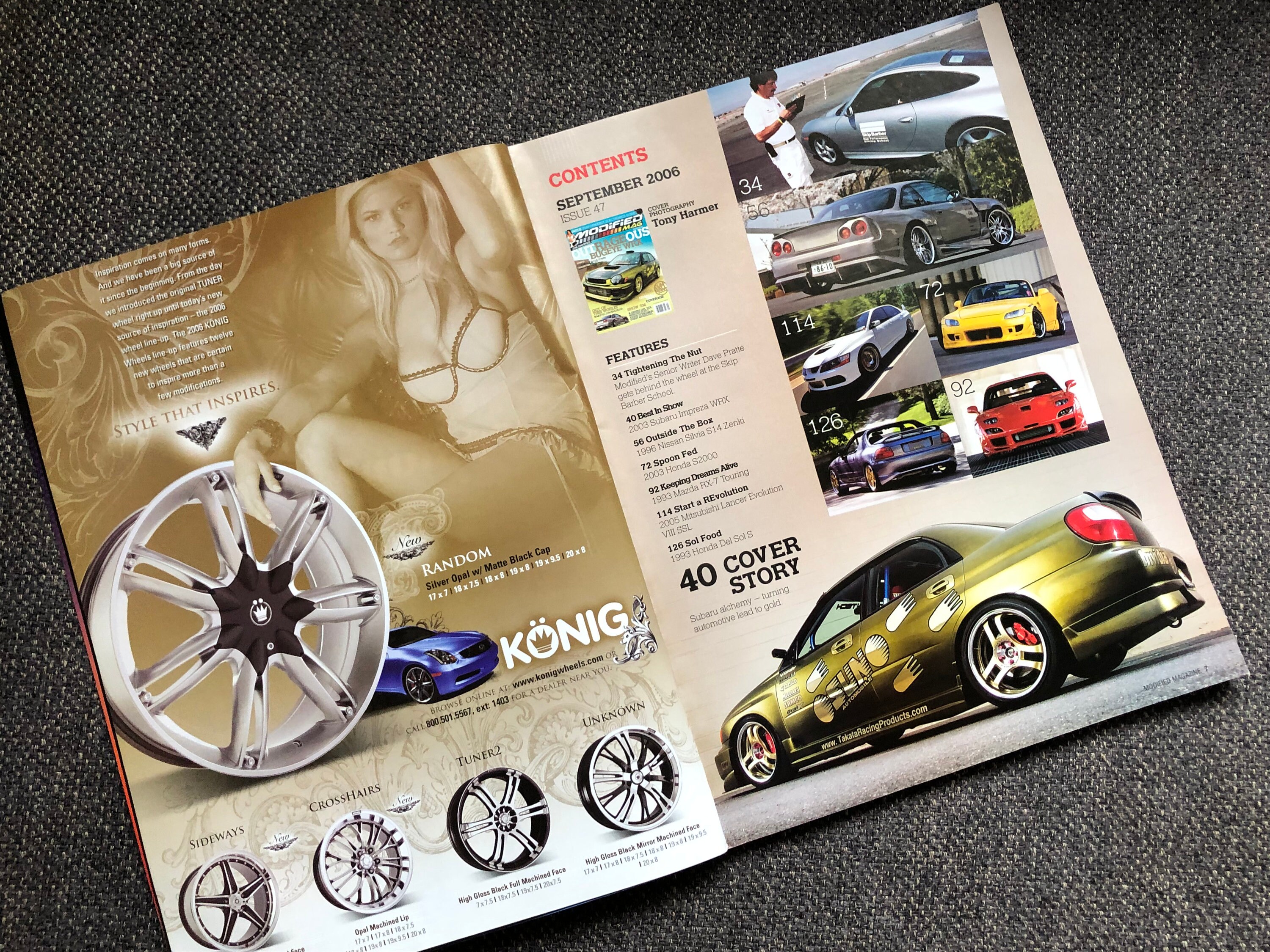 MODIFIED MAG Magazine Magazine 2006 September Issue 9 Modified - Etsy