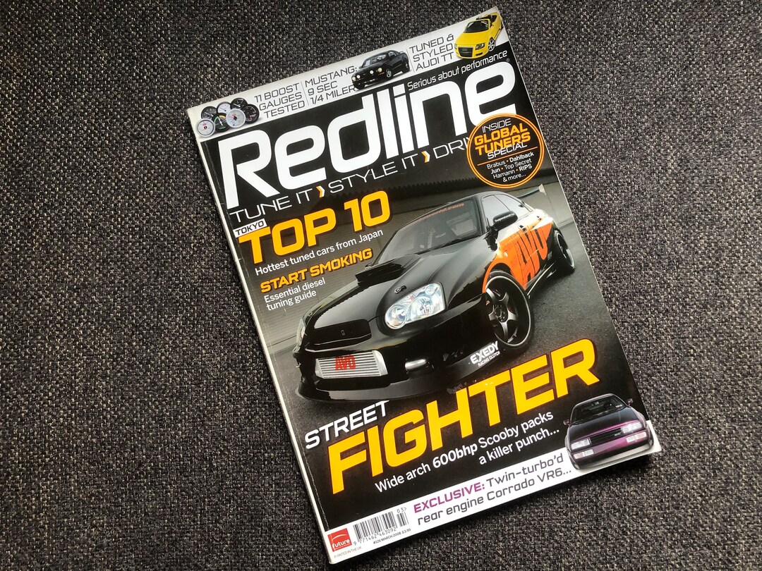 REDLINE MAGAZINE 2008 March Issue 126 Modified Tuning Stance - Etsy