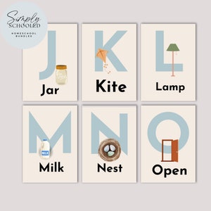 Alphabet Flashcards, Long Vowel Cards, Homeschool, Preschool ...