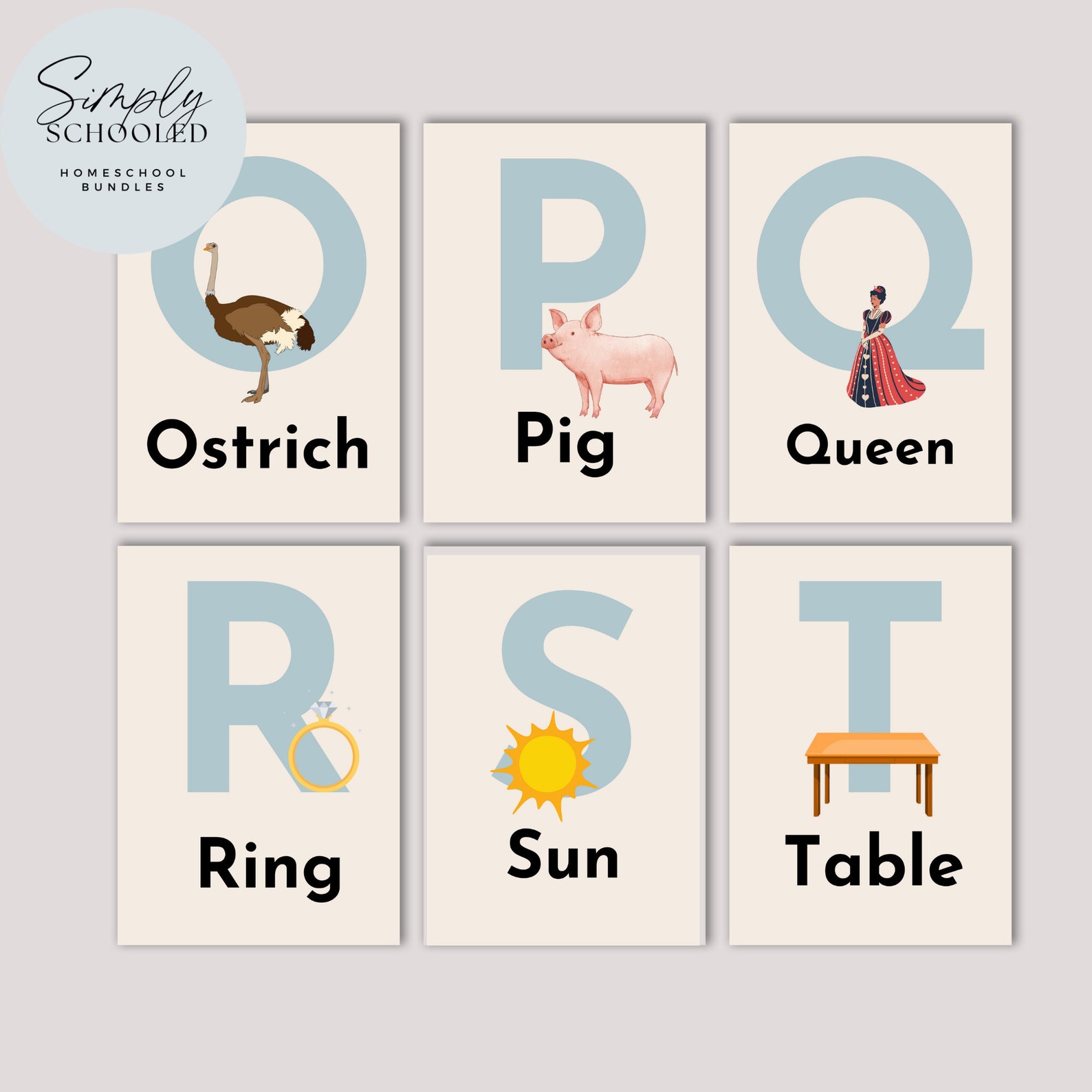 Alphabet Flashcards, Long Vowel Cards, Homeschool, Preschool ...