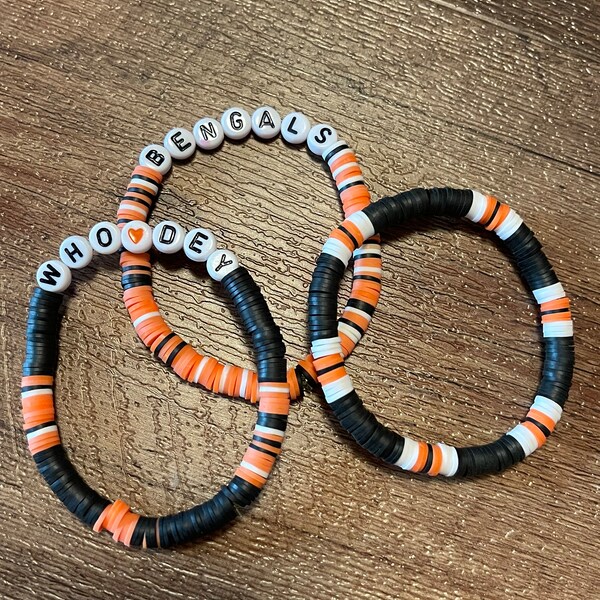 Bengals Bracelet - Etsy
