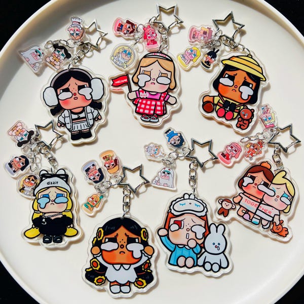 Crybaby Keychain - Etsy