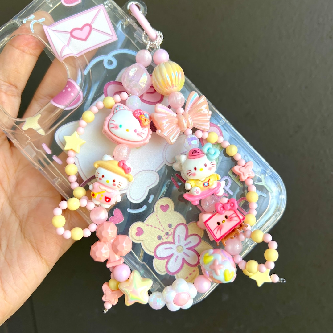 Sanrio Character Hellokitty Cute Phone Charm,cute Phone Charm Straps ...