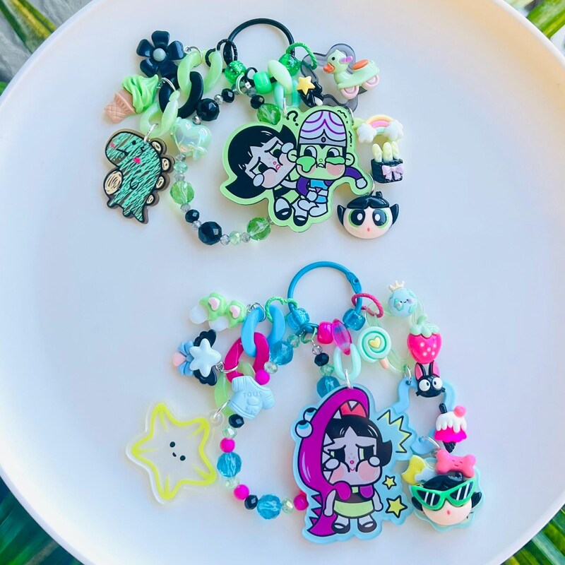 Powerpuff Girls Keychain - Etsy