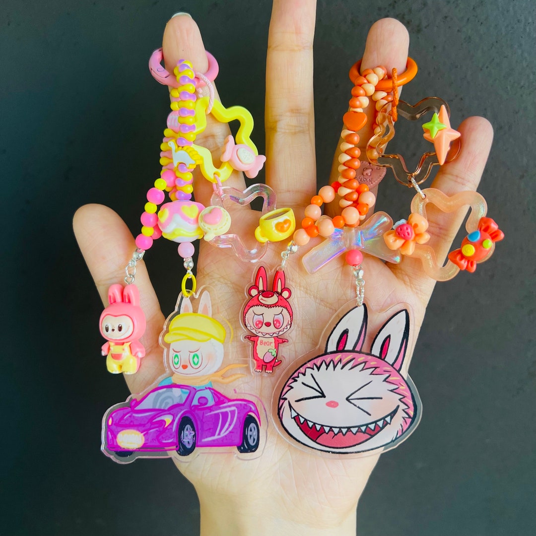 Labubu Popmart Phonecharm Phonestrap,keychain Bagcharm Pursecharm - Etsy UK