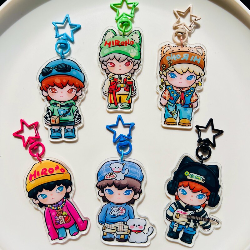 Hirono Keychain - Etsy