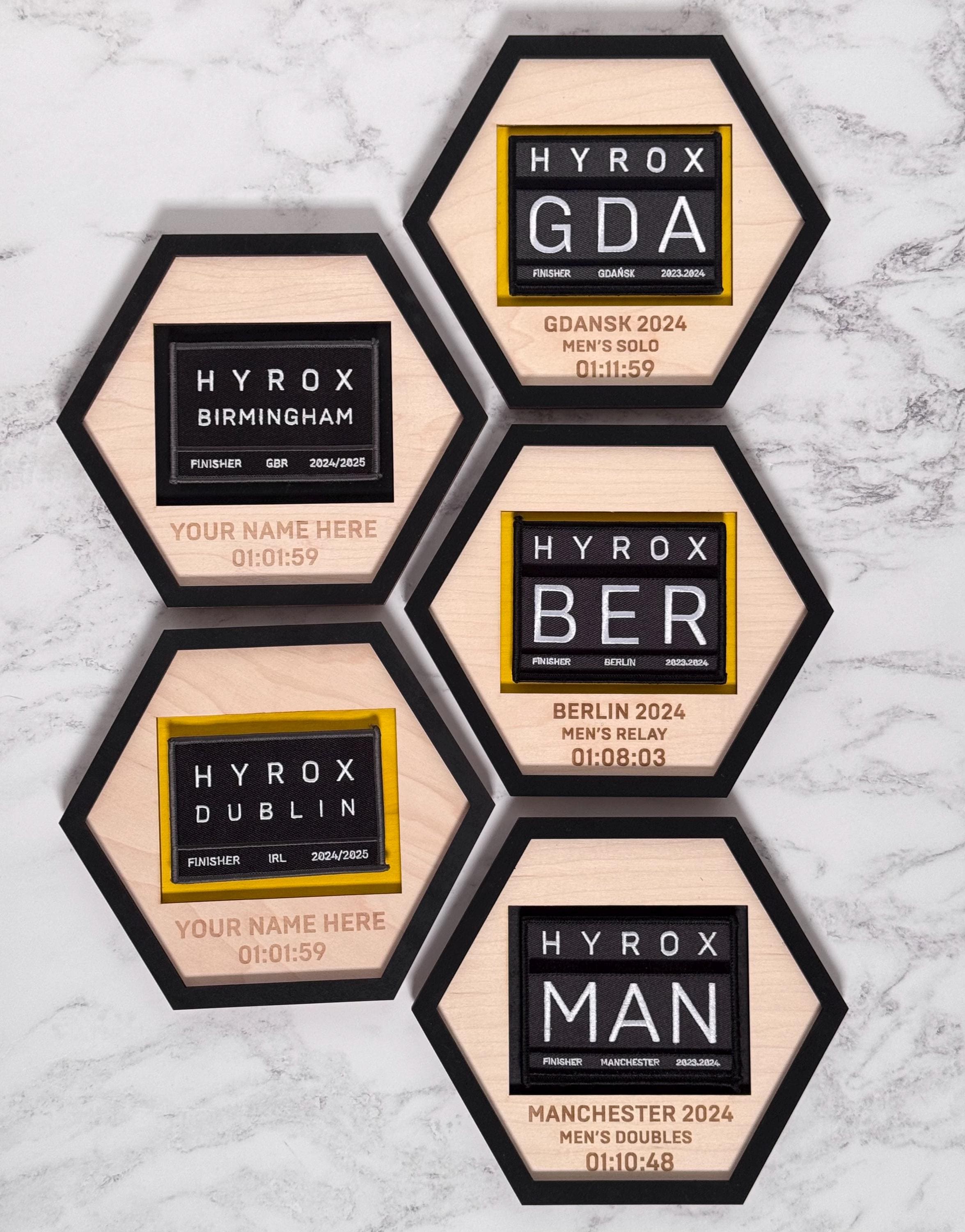 HYROX PATCH FRAME | Hyrox Collection - Etsy UK