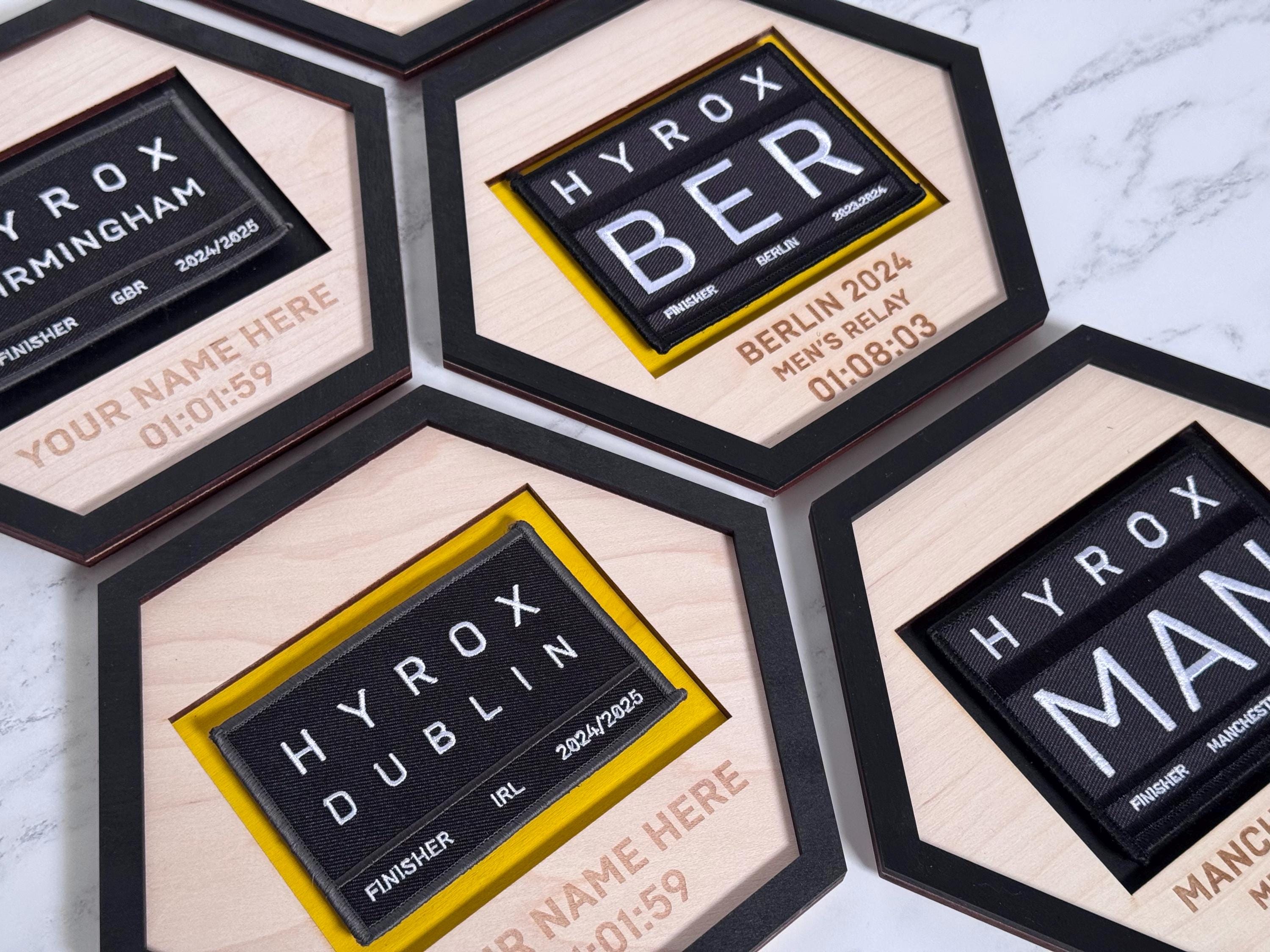 HYROX PATCH FRAME | Hyrox Collection - Etsy UK